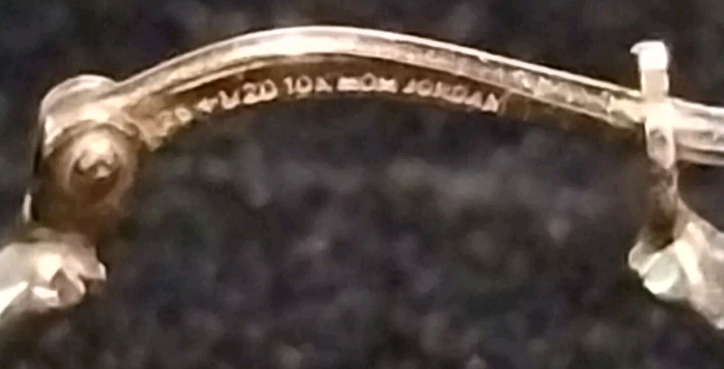 Mom Jordan Hoop Earrings, Sterling Silver and 1/20 10K Gold Filled | eBay