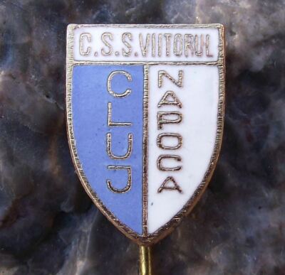 Vintage Cluj Napoca CSS Viitorul Romania Soccer Football Club Crest Pin ...