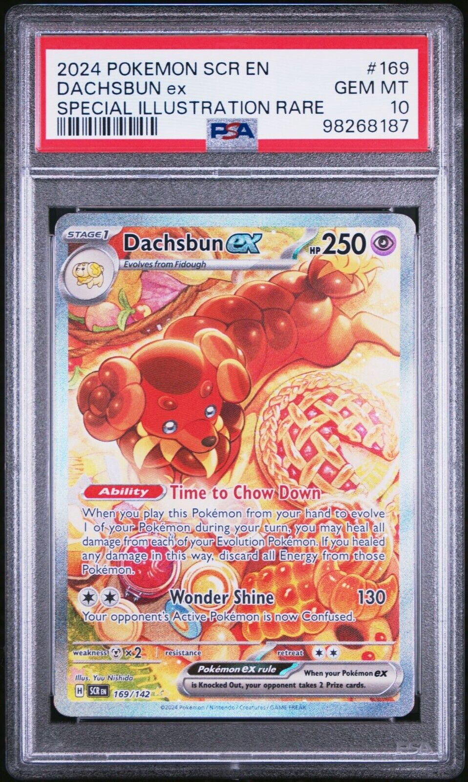 Dachsbun ex 2024 Scarlet & Violet: Stellar Crown #169/142 Special ...