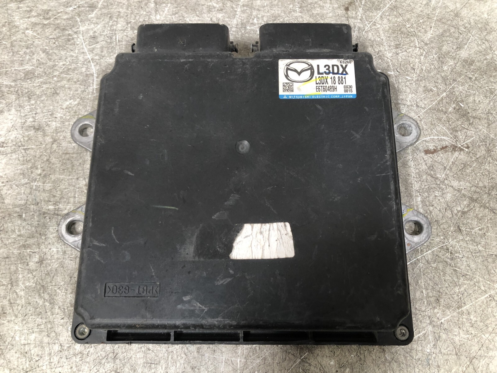 11 MAZDA CX7 CX-7 2.3 Computer Brain Engine Control ECU ECM EBX ...