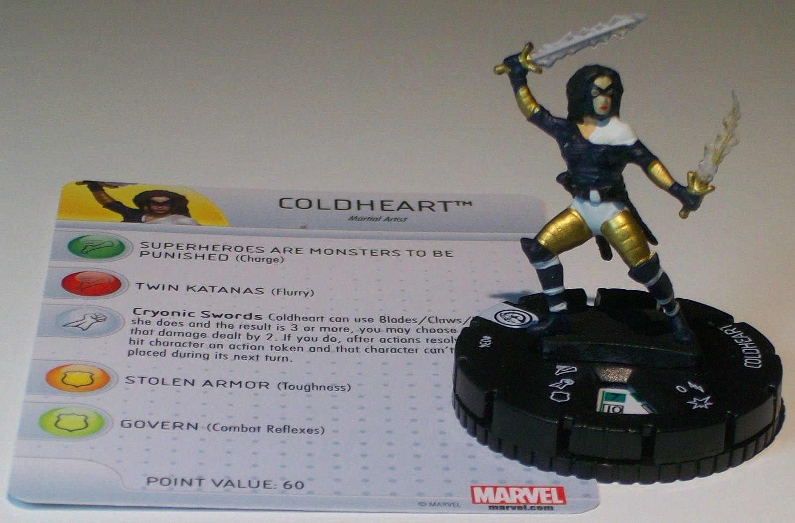 COLDHEART #034 Civil War Storyline Marvel HeroClix | eBay