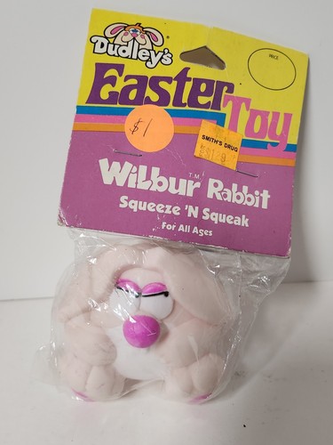 Vintage Dudley’s Easter Toy Bosley Inflatable Yellow Rabbit 60" Vinyl ...