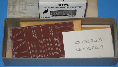 Ulrich HO OB Box Car Kit, FRISCO, #126887 | eBay