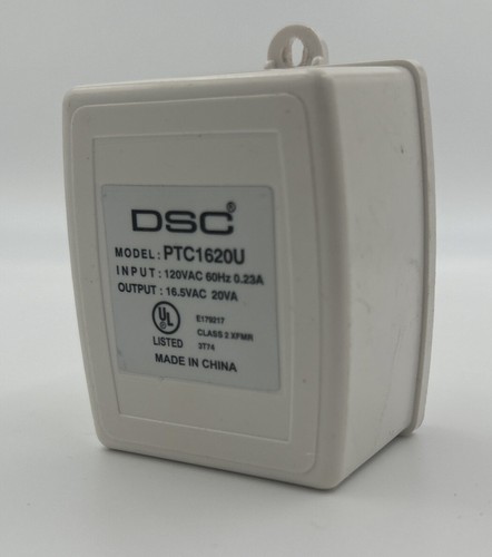DSC PTC1620U 16.5VAC 20VA Power Supply for ADT Impassa System | eBay