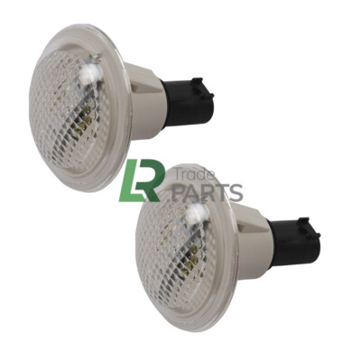 RANGE ROVER L322 CLEAR SIDE WING REPEATER INDICATOR LIGHTS & BULBS X2 ...