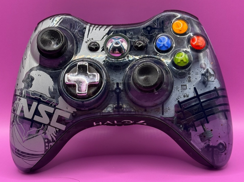 Microsoft Xbox 360 Controller Halo 4 UNSC Limited Edition Model 1546 ...