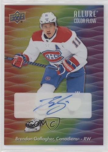 2023-24 Upper Deck Allure - Color Flow Full Rainbow Autographs Brendan ...