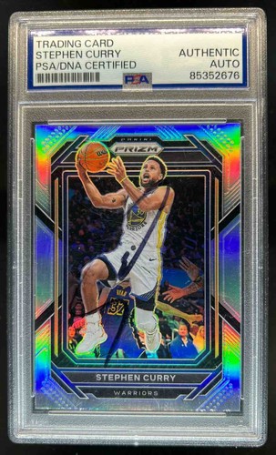 Trading Card Stephen Curry Auto Autograph PSA Authentic Warriors | eBay