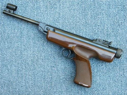 Hy-Score Model 815 177 cal air pistol - Rebuilt so cocks and fires ...