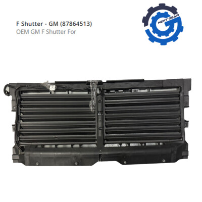 NEW OEM GM RADIATOR SHUTTER FOR 2021-22 CADILLAC ESCALADE YUKON DIESEL ...