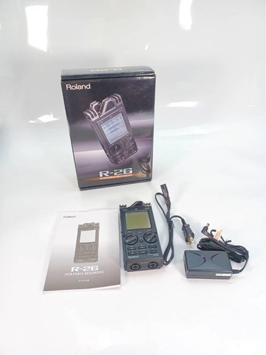 Roland R-26 Portable Recorder 6-Channel Recorder Digital Field Audio ...