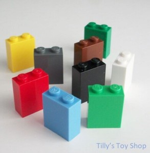 Lego - Ten Double Height 1x2x2 Stud Bricks - ID 3245 - Pick a Colour ...
