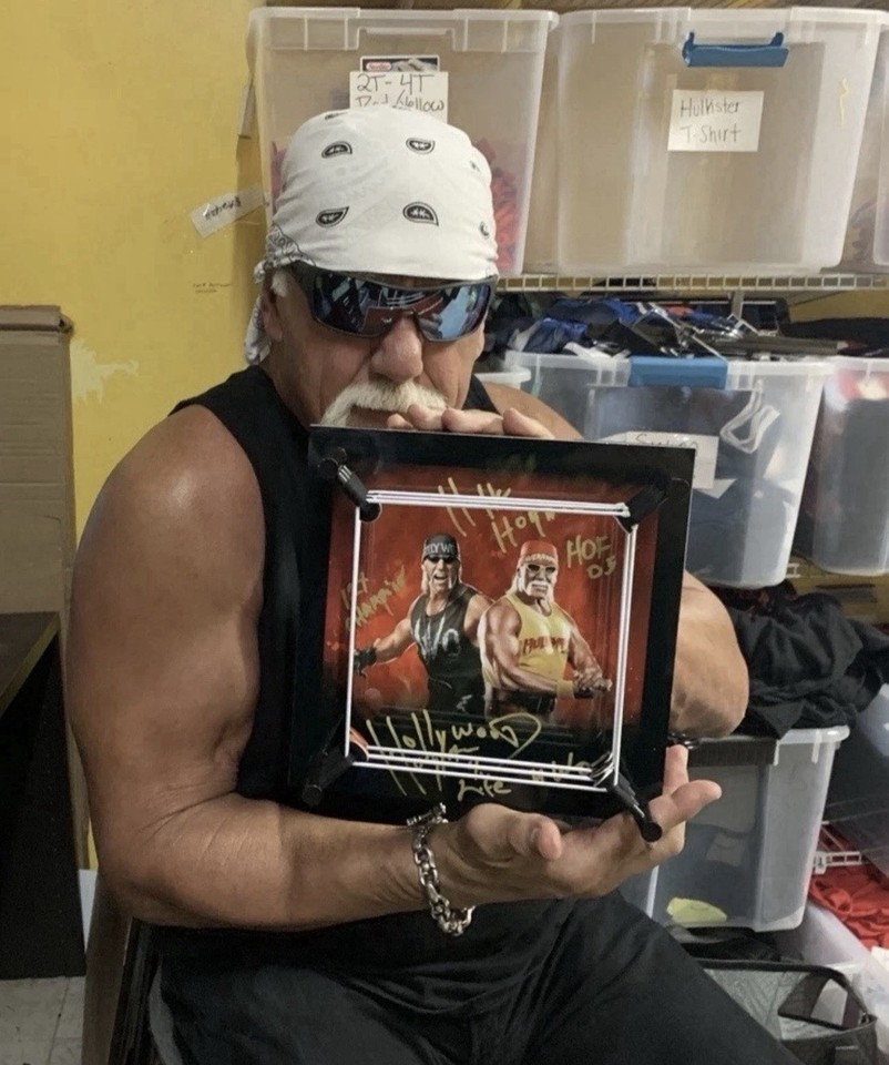 RARE 1-1 Hulk Hogan Autograph Ring WWE NWO Hulkamania Auto Custom ...