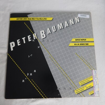 Peter Baumann Repeat Repeat SINGLE Vinyl Record Album | eBay