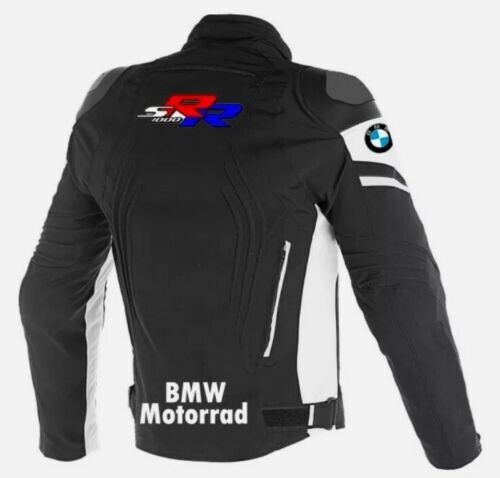 BMW Leather Jacket Men Biker Racing Jacket Motorbike/Motorcycle Jackets ...