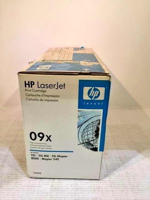 Hewlett Packard Genuine C3909X LaserJet 5Si/8000 Hi Capacity (09X ...