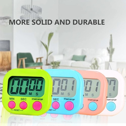 Big Digits Digital Visual Timer Student Countdown Timer Shower | eBay ...