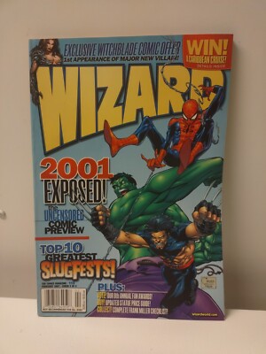 Wizard Magazine #113 Spider-Man/Hulk/Wolverine Kevin Smith Paul Jenkins ...