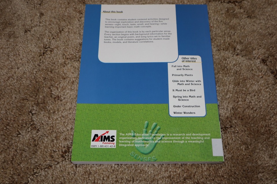 Sense-able Science Activities Integrating Math & Science Grades K-1 ...