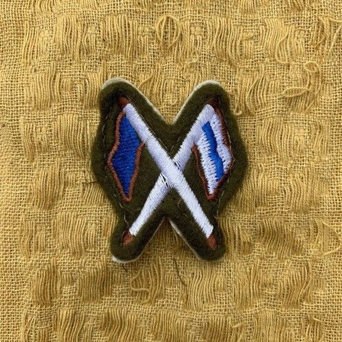 British Army Surplus Issue No.2 Khaki Signaller Sew on Trade Patch ...