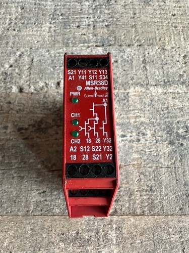 Allen Bradley MSR38D GuardMaster 440R-M23203 Safety Relay 24DC | eBay