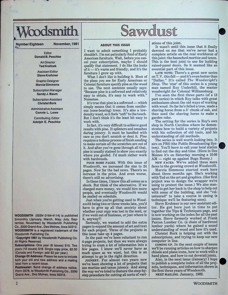 Number 18 (1981) - Colonial Dry Sink & China Hutch | eBay