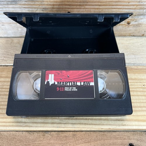 VTG Martial Law 9-11: Rise of the of Police State VHS Tape Alex Jones ...