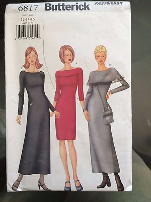 1980's VTG Butterick Pattern 6817 Size 12-14-16 | eBay