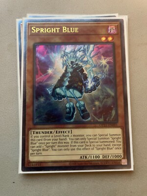 Yu-Gi-Oh! Spright Blue OP21-EN001 Ultimate Rare NM same day ship fast ...