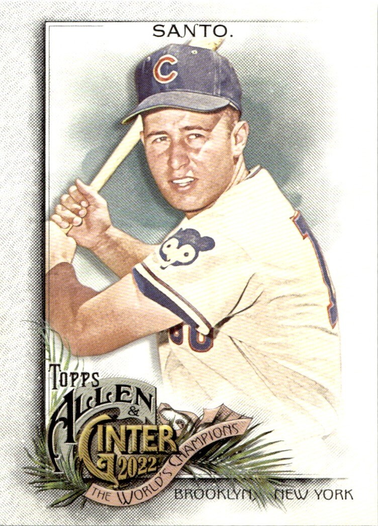 2022 Topps Allen & Ginter Ron Santo Chicago Cubs #188 | eBay