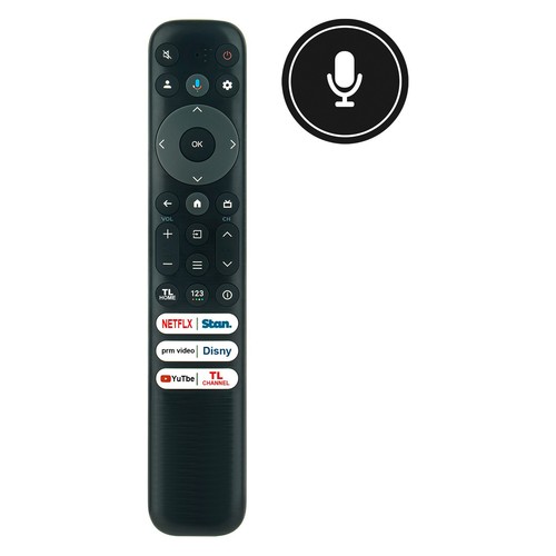 RC813 FAB1 Replace Voice Remote Control Fit For TCL TV 85Q750G 75QM850G ...