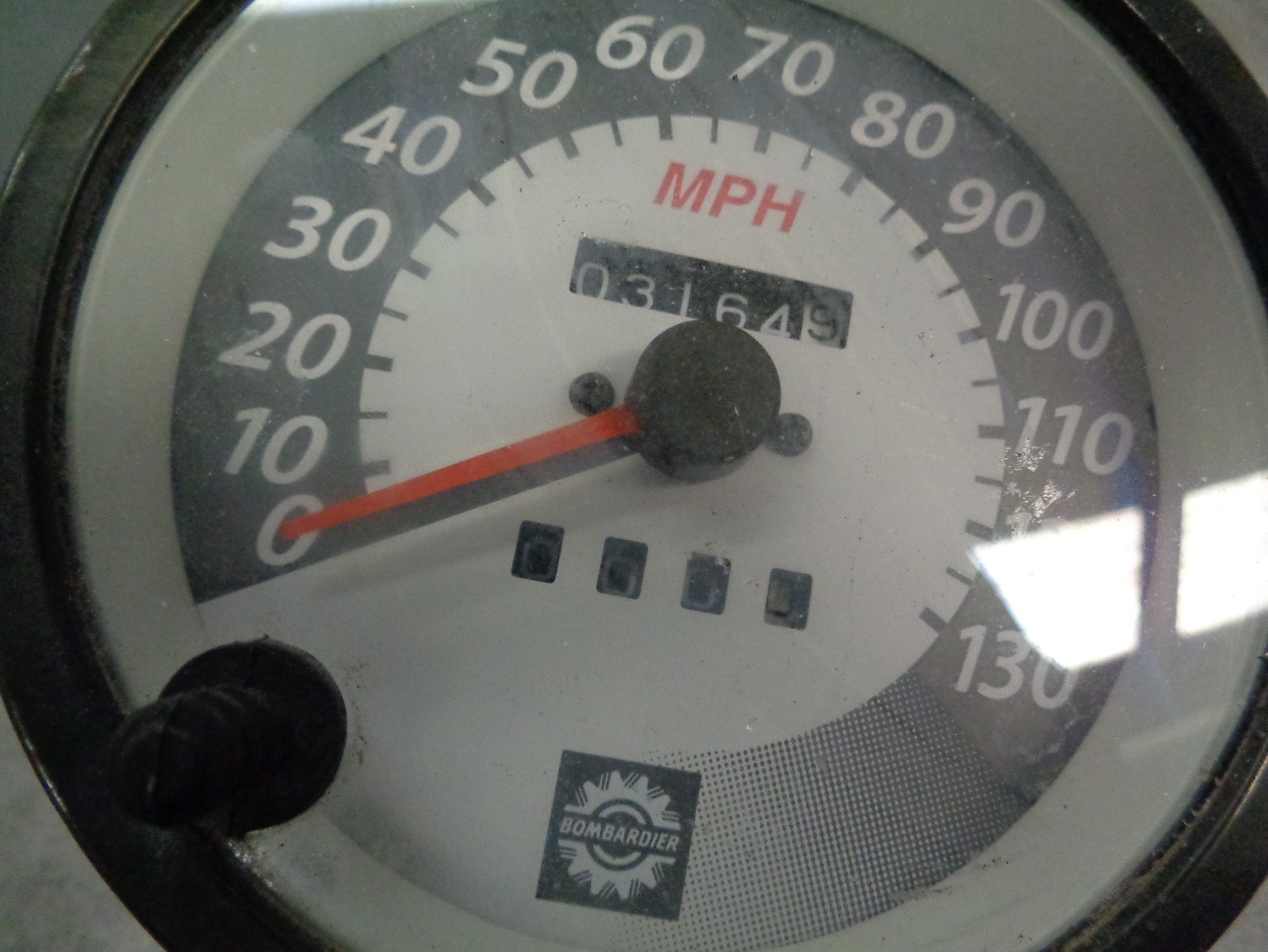 98 1998 Skidoo Ski Doo Summit 670 Snowmobile Body MPH Gauge Speedometer ...