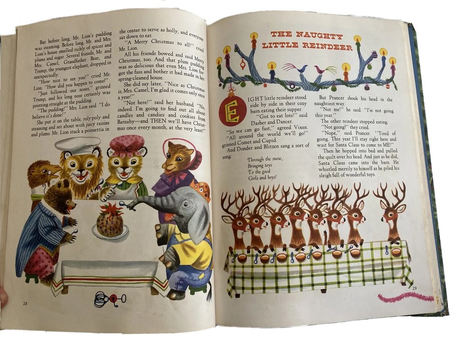 Richard Scarry Animals Merry Christmas Kathryn Jackson Pop-up 1st Ed ...
