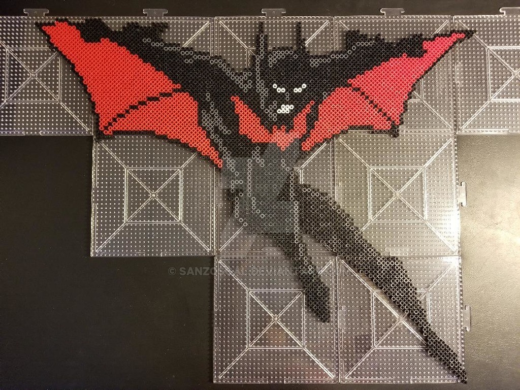 Perler Beads Batman Logo Hama Beads Batman 2025