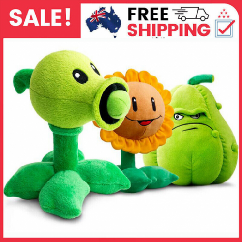 30cm Plants VS Zombies Peashooter SunFlower Snow Pea Plush Toy Soft ...