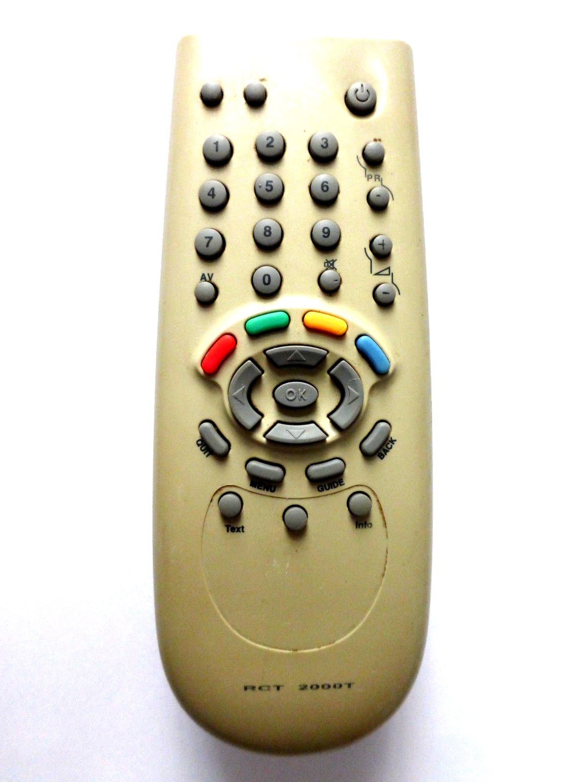 GRUNDIG FREEVIEW BOX REMOTE CONTROL RCT2000T for GDT2000 | eBay UK