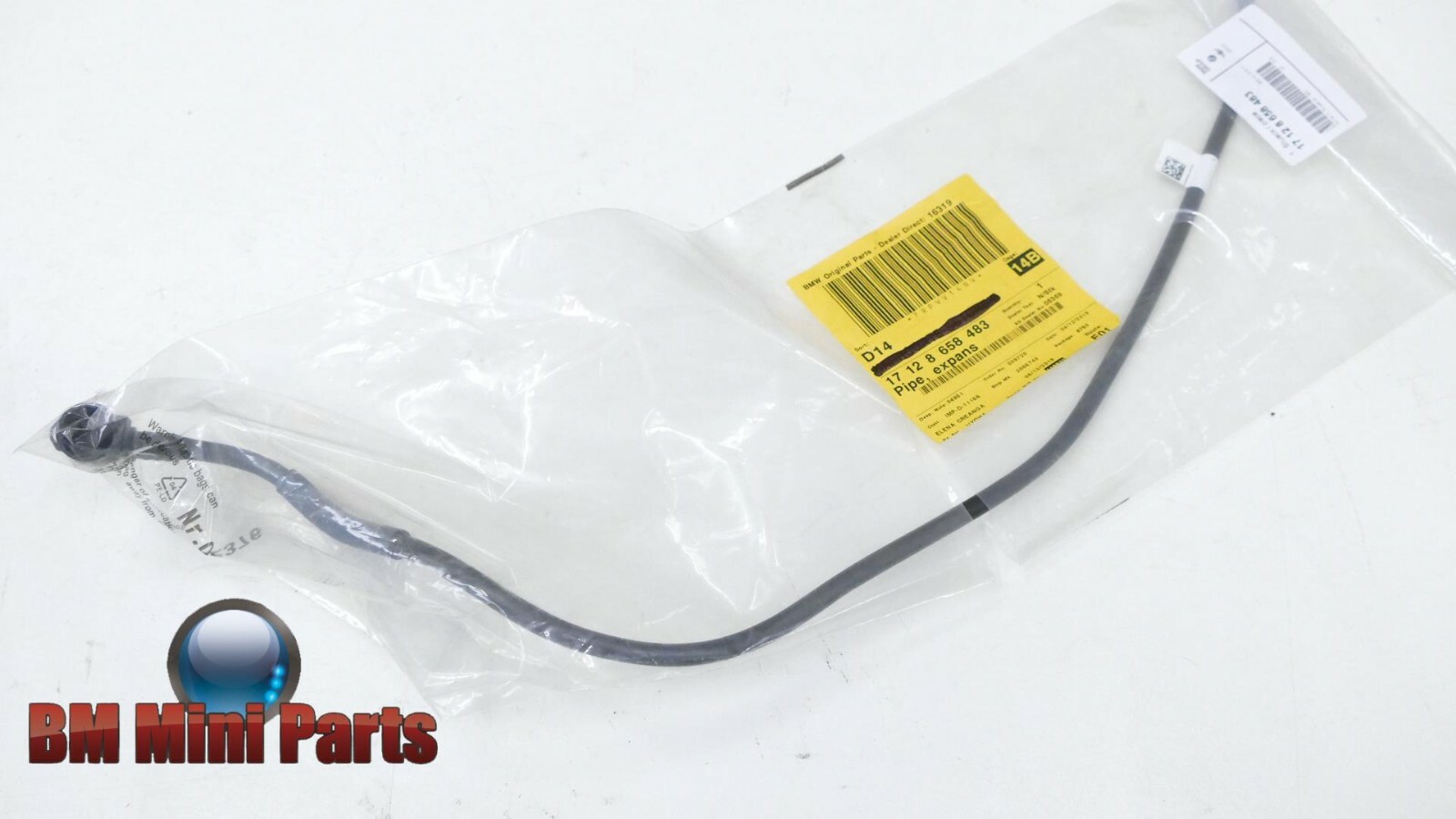 Genuine OE Mini BMW Cooper JCW One Pipe Expansion Tank-cylinder Head ...