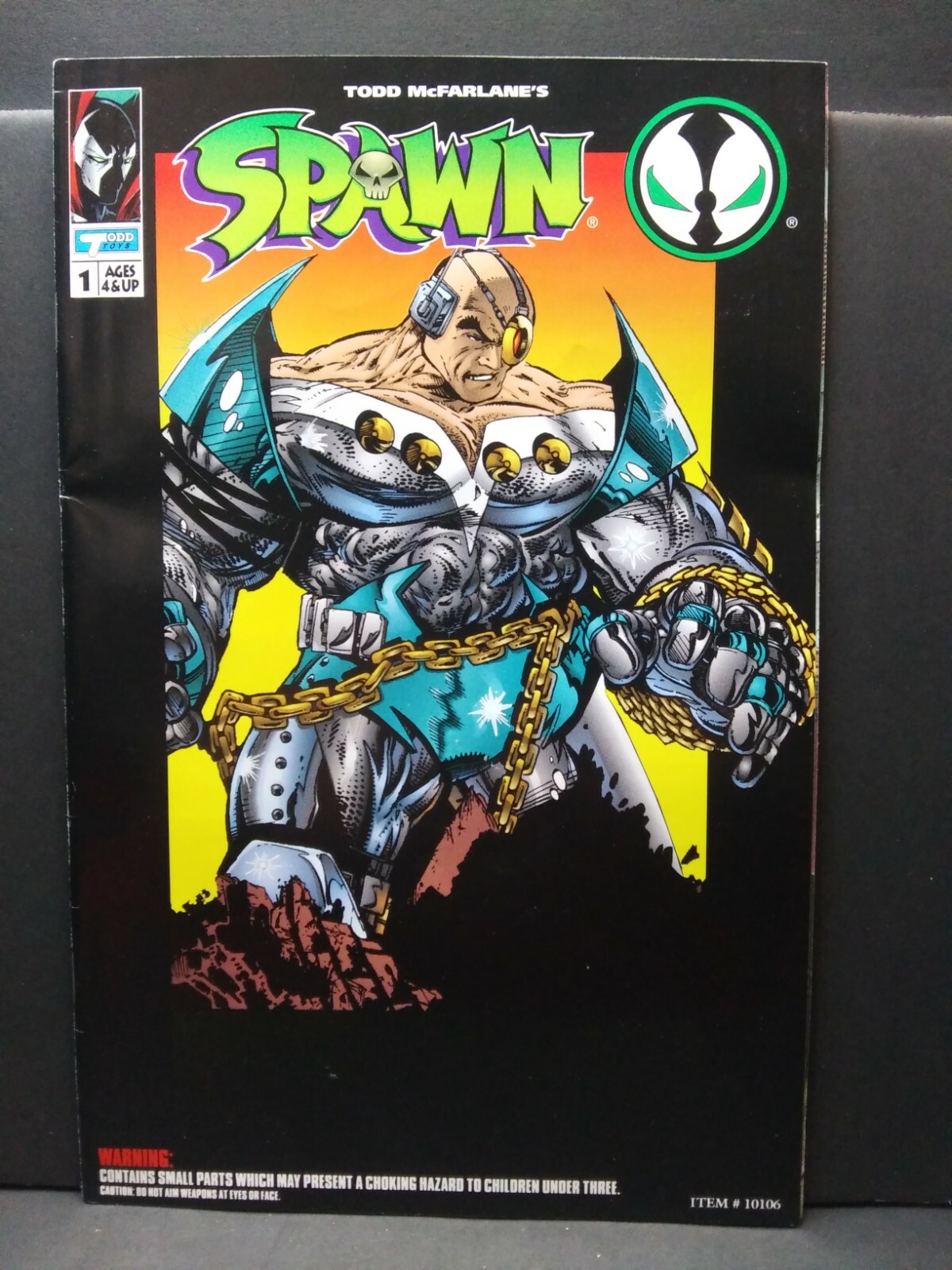 Spawn Toys #1 Todd McFarlane Overkill Action Figure Insert | eBay