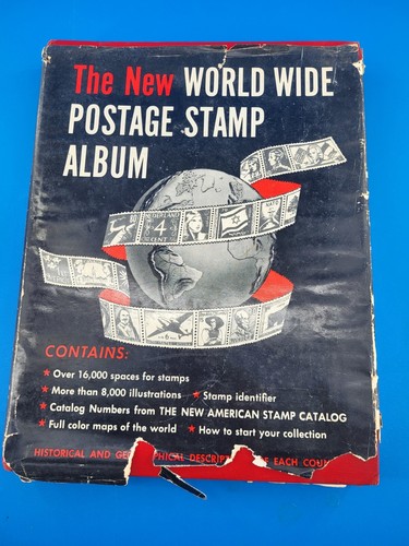 The 1962 New World Wide Postage Stamp Album with Some Stamps Inside | eBay