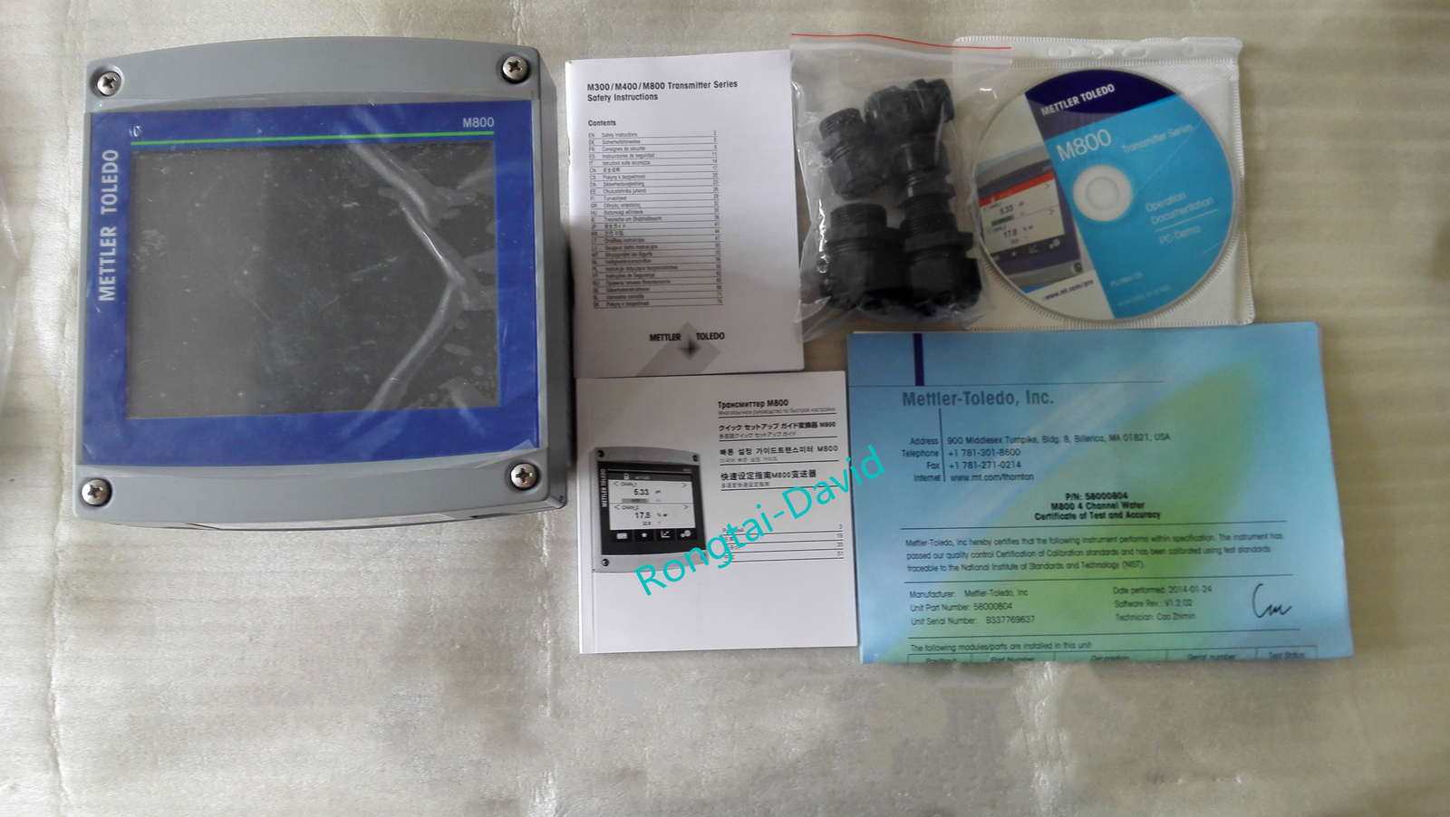 Mettler Toledo M800 4 Channel Water Multi-Parameter Transmitter ...