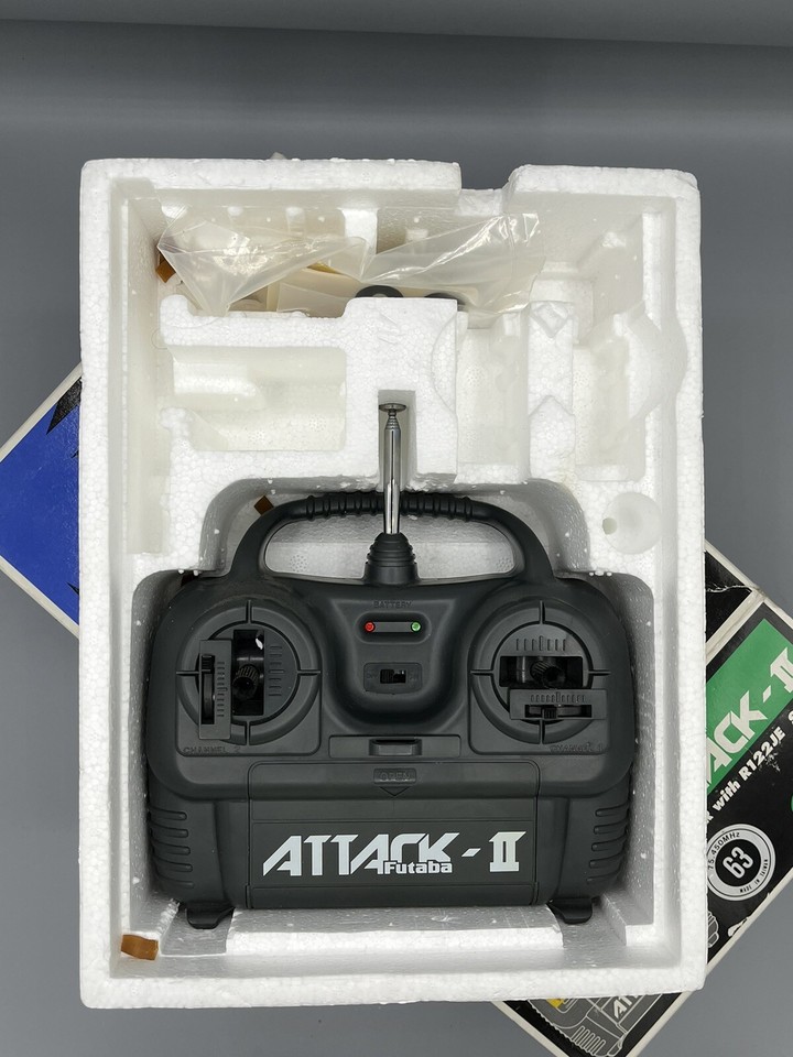 Vintage Futaba Attack II FP-2CR 75 MHz Digital Proportional Radio ...