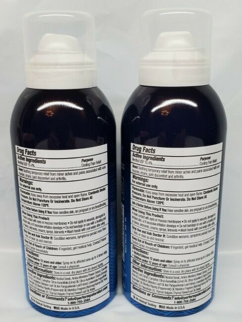 2 Pcs 4 oz Perform Pain Relieving Spray Muscles Back | eBay