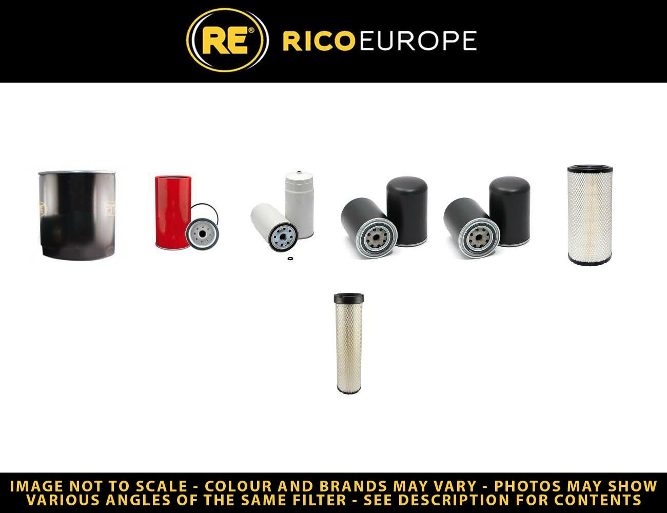 Filter Kit Fits MERLO MULTIFARMER 30.6 CLASSIC 2 Air Oil Fuel YR2009 ...