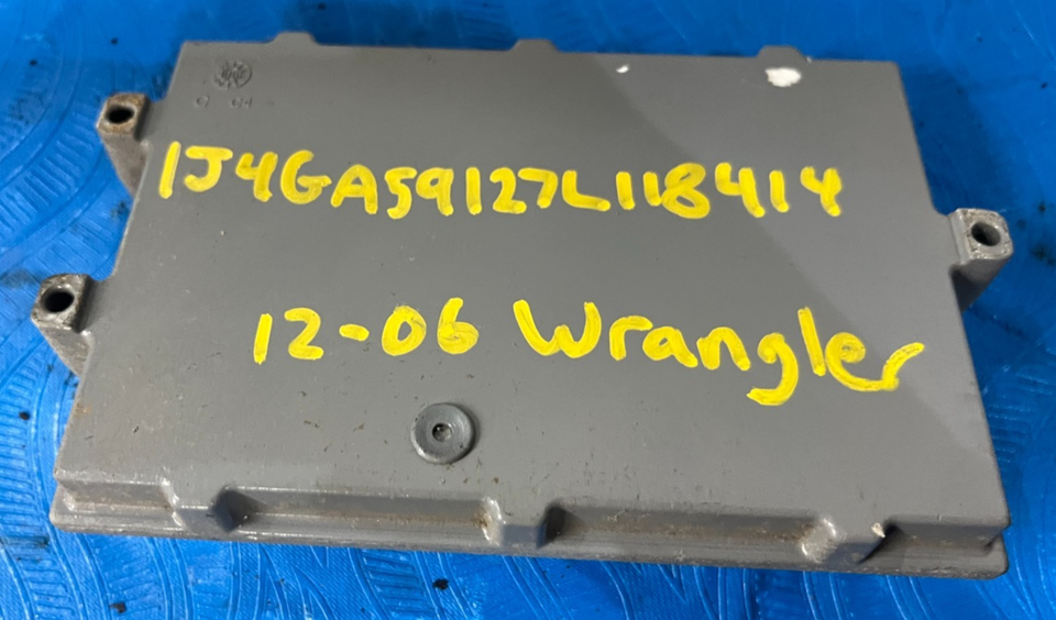 2007 JEEP WRANGLER 3.8 A/T ENGINE COMPUTER ECM ECU PCM 05187157AI FREE ...
