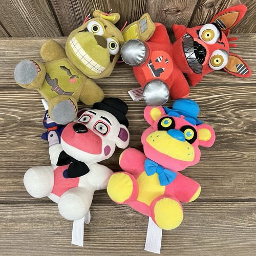 FNAF Friday Night Freddy’s Springtrap Foxy Sister Neon Funko 6" Plush ...