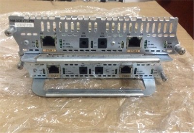 1Pcs Cisco NM-2CE1T1-PRI Network Module For 3825 3845 2811 Tested Used ...