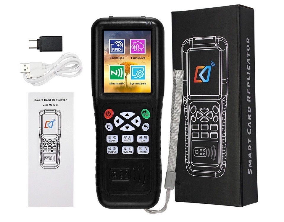 RFID Key Card Programmer Cloner NFC Copier IC/ID Reader Mobile APP ...