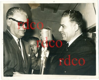 Fidel Velázquez y el Presidente Lázaro Cárdenas, foto 25 x 20 cm | eBay