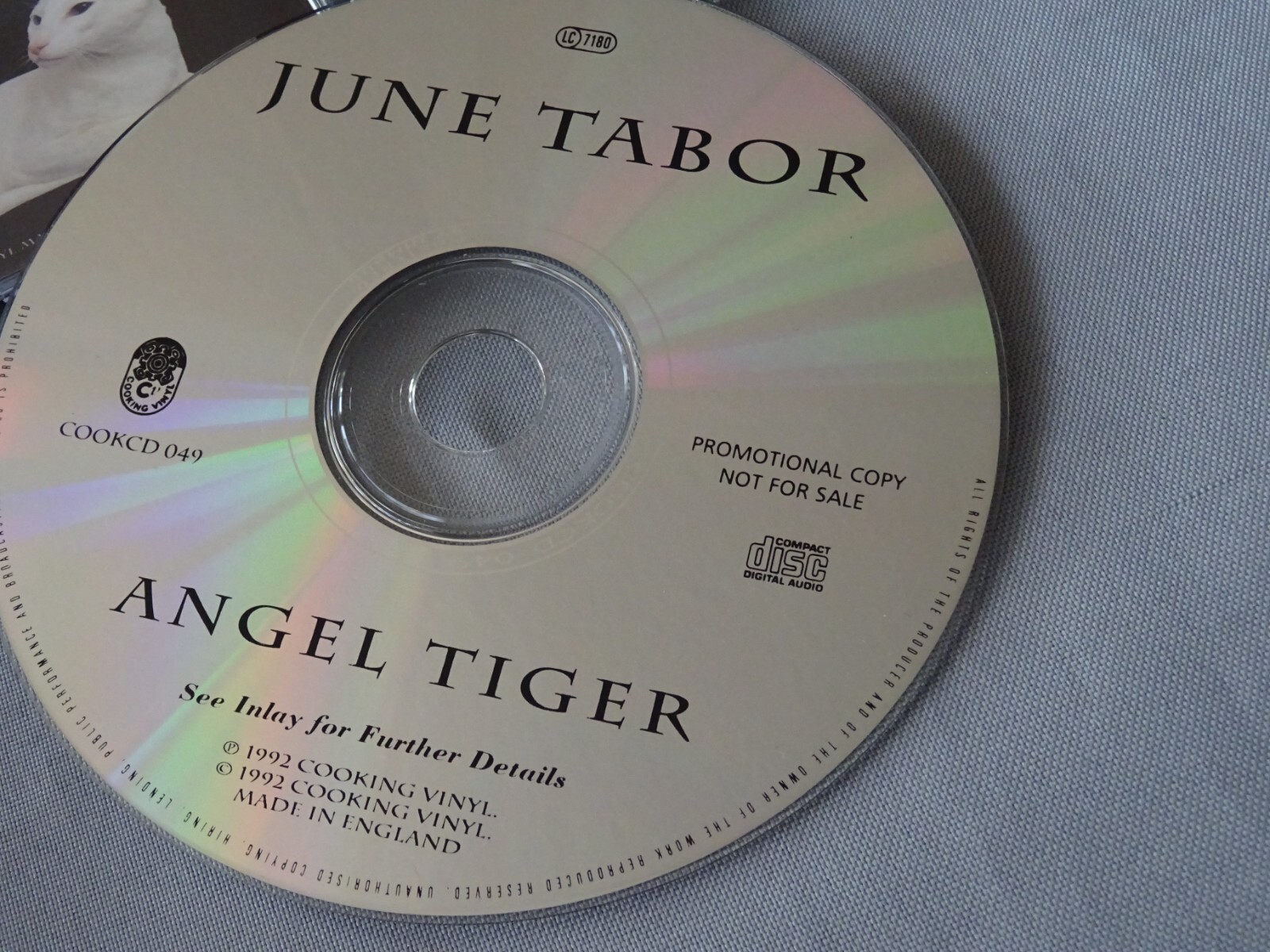 JUNE TABOR - ANGEL TIGER / PROMO-UK-ALBUM-CD 1992 (EX) | eBay