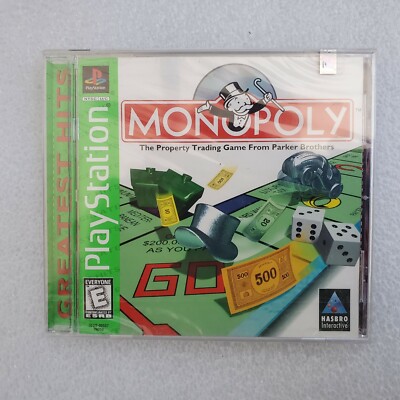 Monopoly (Sony PlayStation 1, 1998) PS1 New Sealed Fast Shipping ...